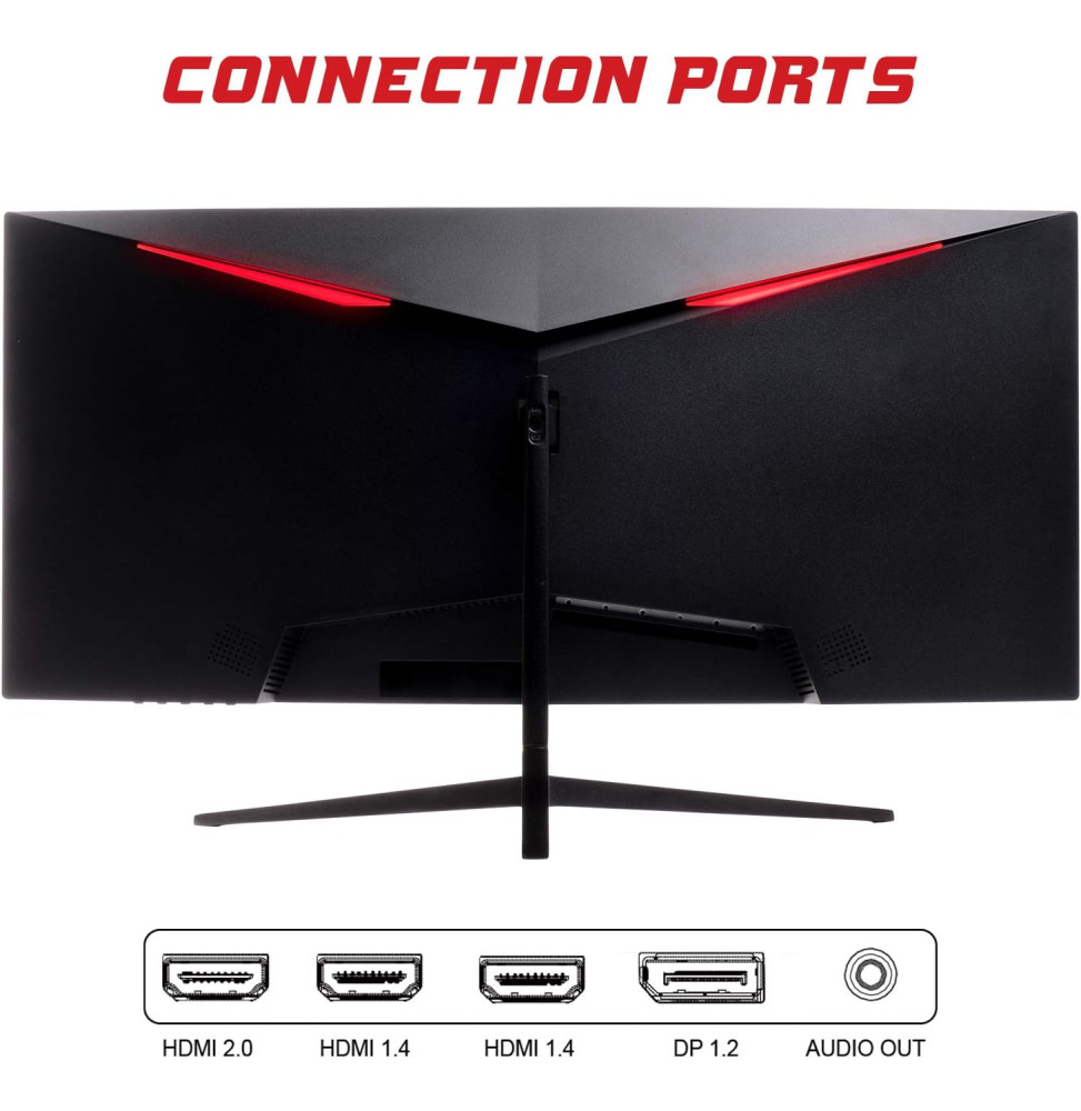 Monitor ITEK GGC - 30"CURVED R1800- WFHD 2560x1080 UltraWide- VA- 200Hz ...